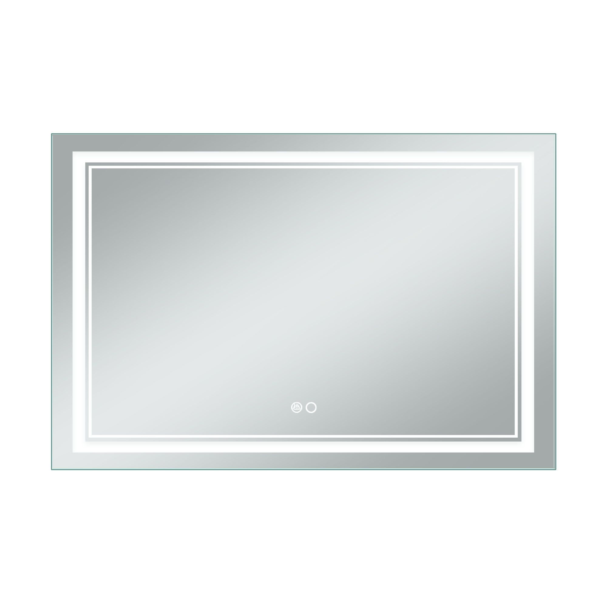Lighted Wall Mounted Bathroom / Vanity Mirror - Walmart.com