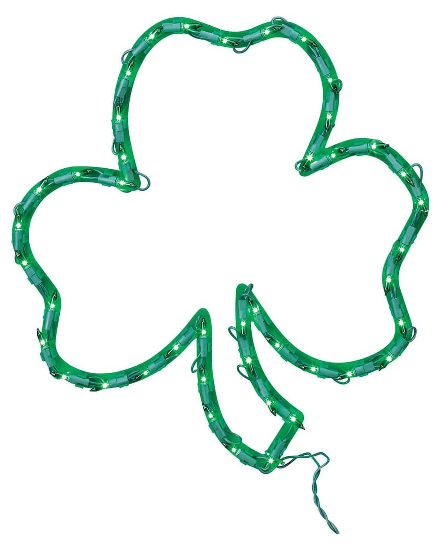 Lighted Window Decoration, Green Shamrock - Walmart.com