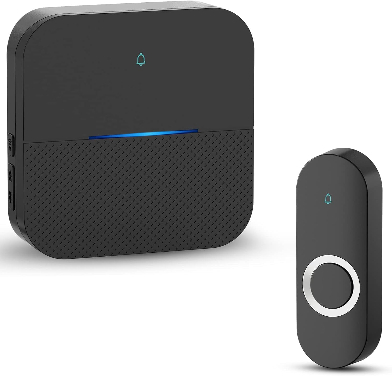 Lighted Wireless Doorbell for Home, Waterproof Battery Doorbell 1,000ft ...