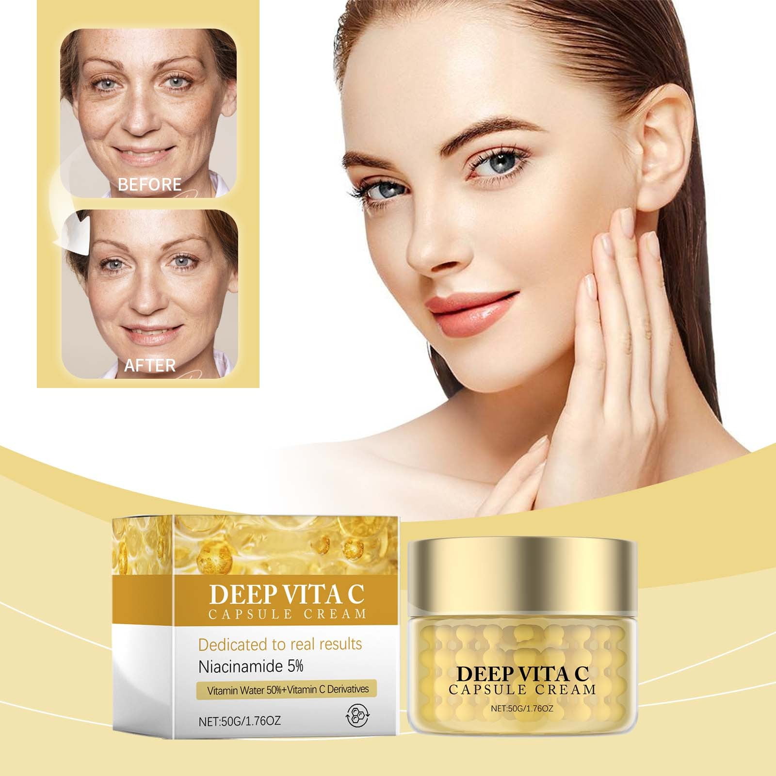 Lighten Vitamin C Face Brightens Skin Lightens Dark Fine Lines And And Deeply Nourishes Skin The ...