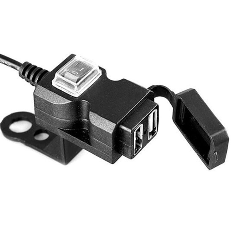 Lighter 9-90V Universal USB Socket Plug Waterproof Dual Charger Auto ...