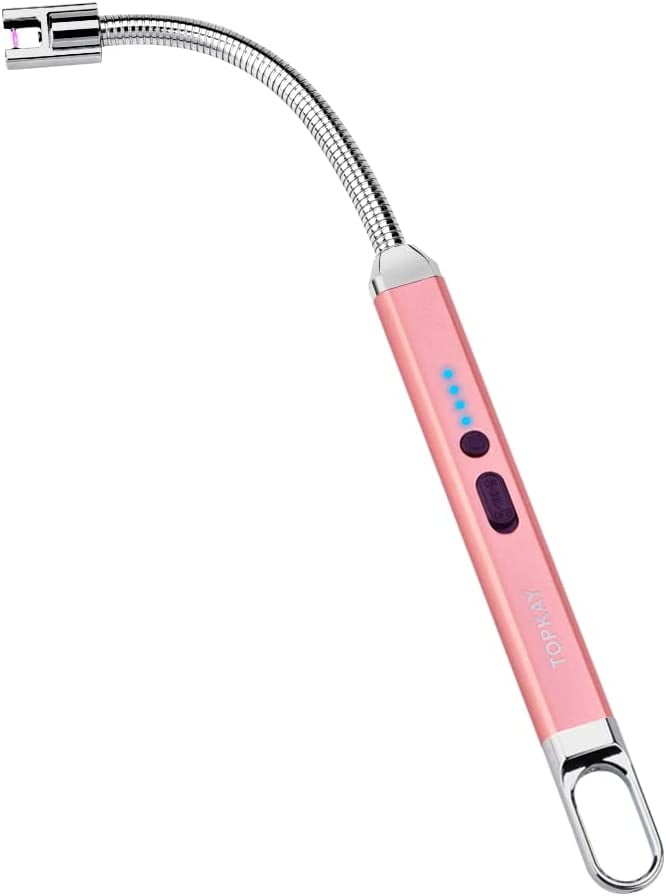 Lighter, Candle Lighter, Electric Lighter, Windproof USB Rechargeable ...