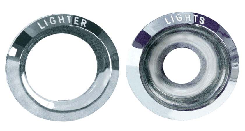Lighter & Lights Dash Bezel Set 1969 Firebird 1969-1972 GTO 1969-1972 ...