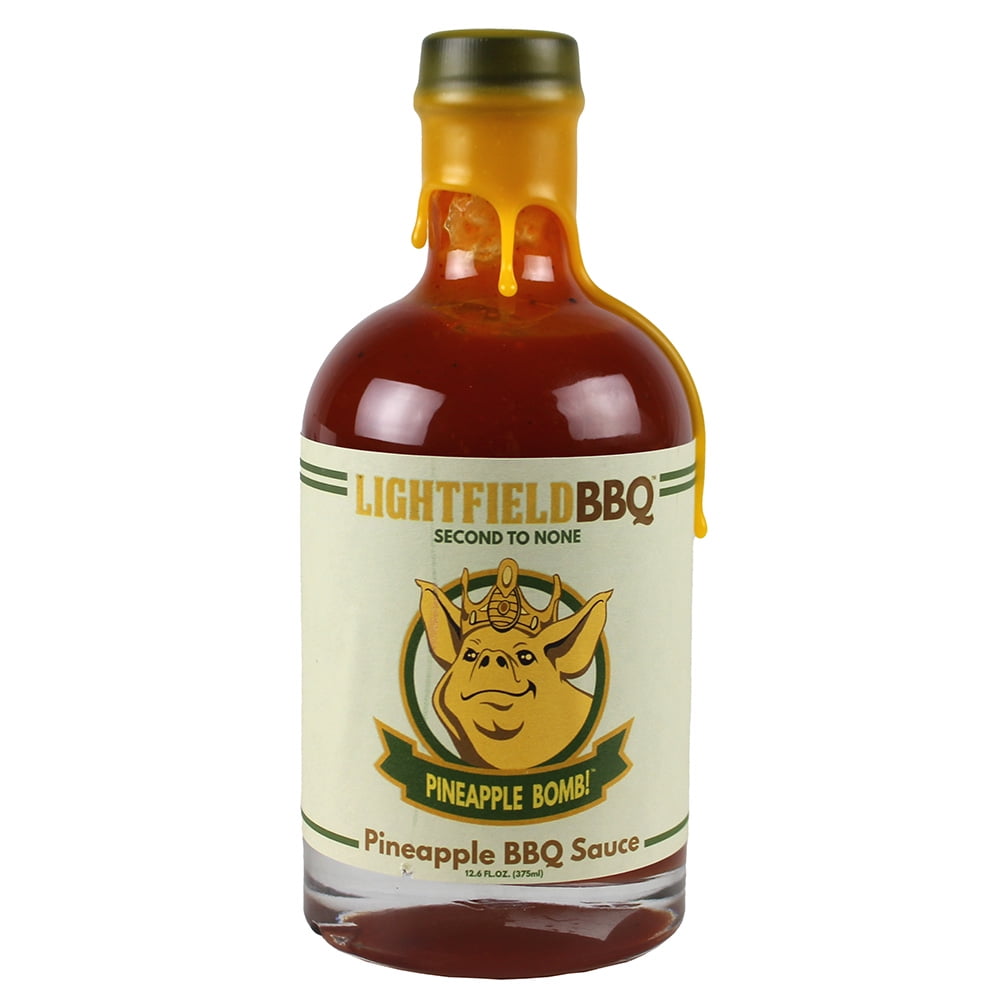 Lightfield BBQ Sauce Pineapple Bomb 12.6 Oz Ribs Pork Belly Tropical Flavors - Walmart.com