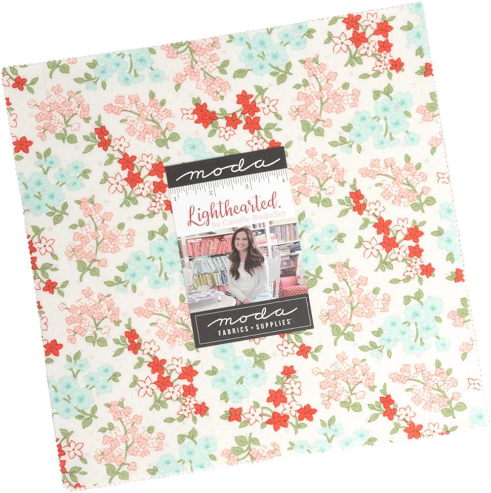 Lighthearted Layer Cake®, 42-10" Precut Fabric Quilt Squares by Camille ...