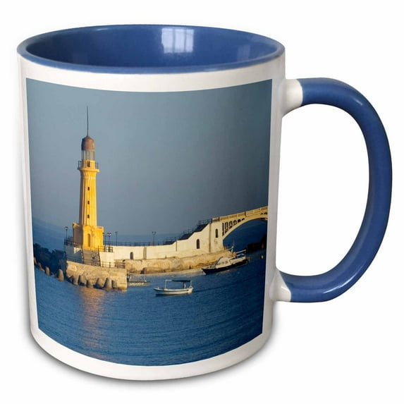 3drose, Lighthouse, Alexandria, Mediterranean Sea, Egypt-af14 Dgu0193 ...