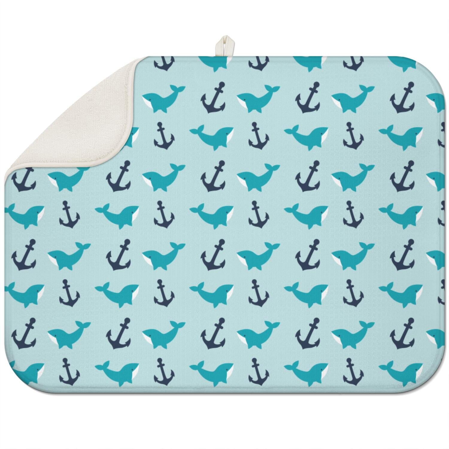 Lighthouse Anchors Coffee Mat Nautical Anchor Boat Sea Seaside Coastal ...