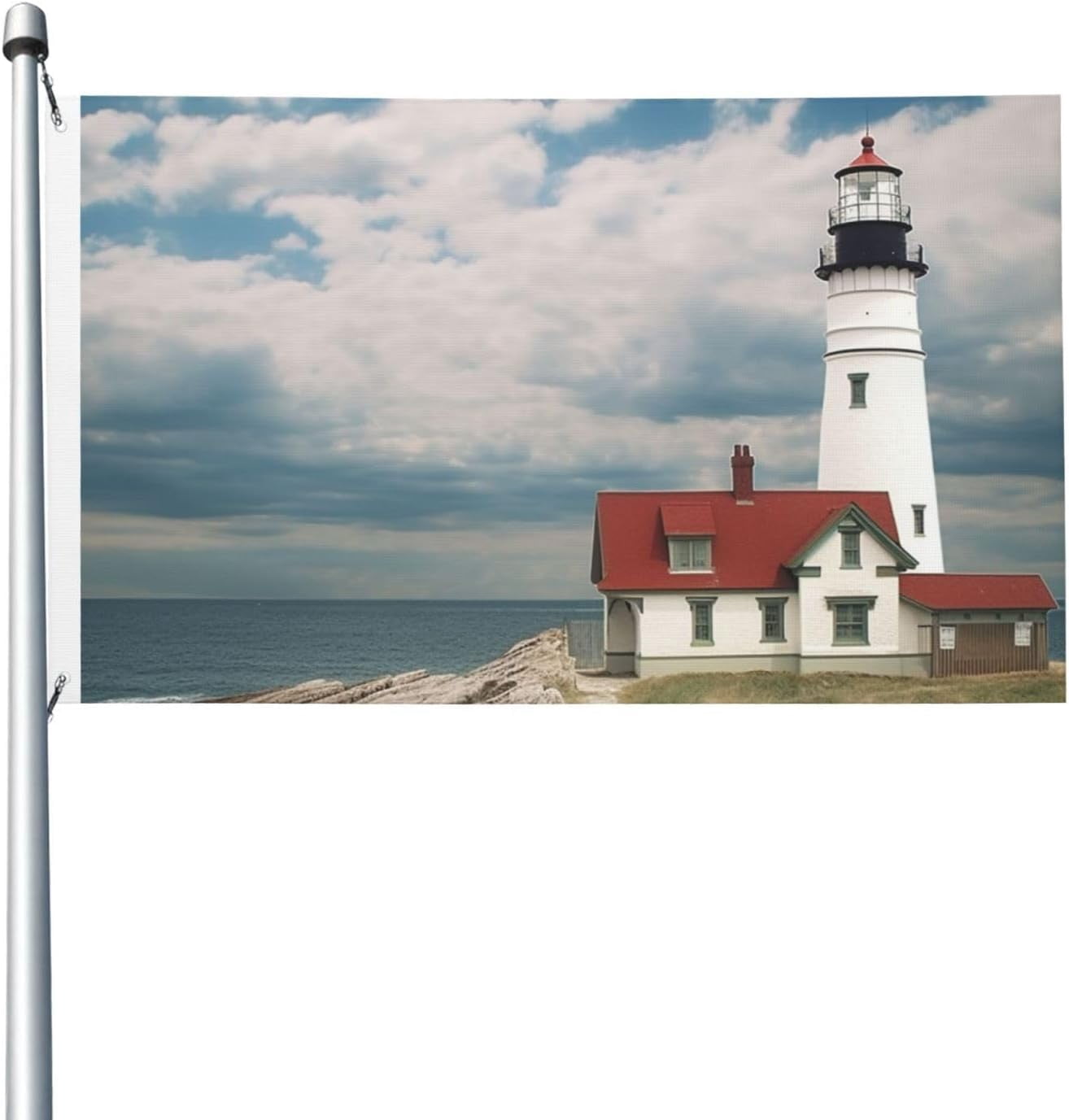 Lighthouse Backdrop Flag 3x5 ft Flags for Outside Funny Banner Garden ...