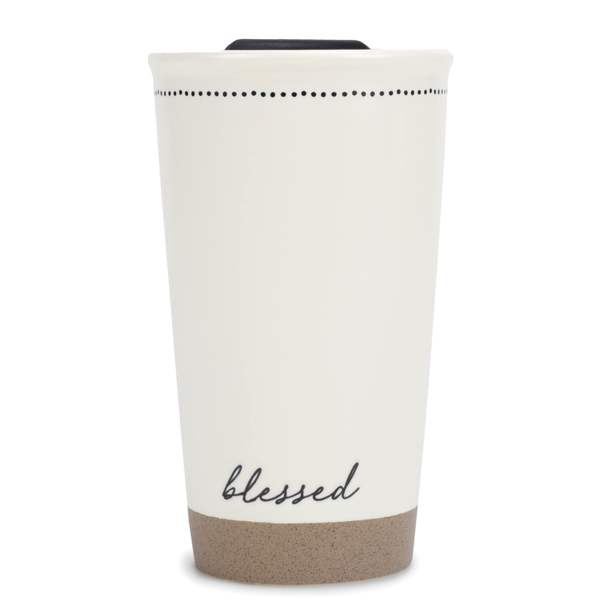 Lighthouse Christian Products Blessed Classic White Ceramic Coffee Cup ...