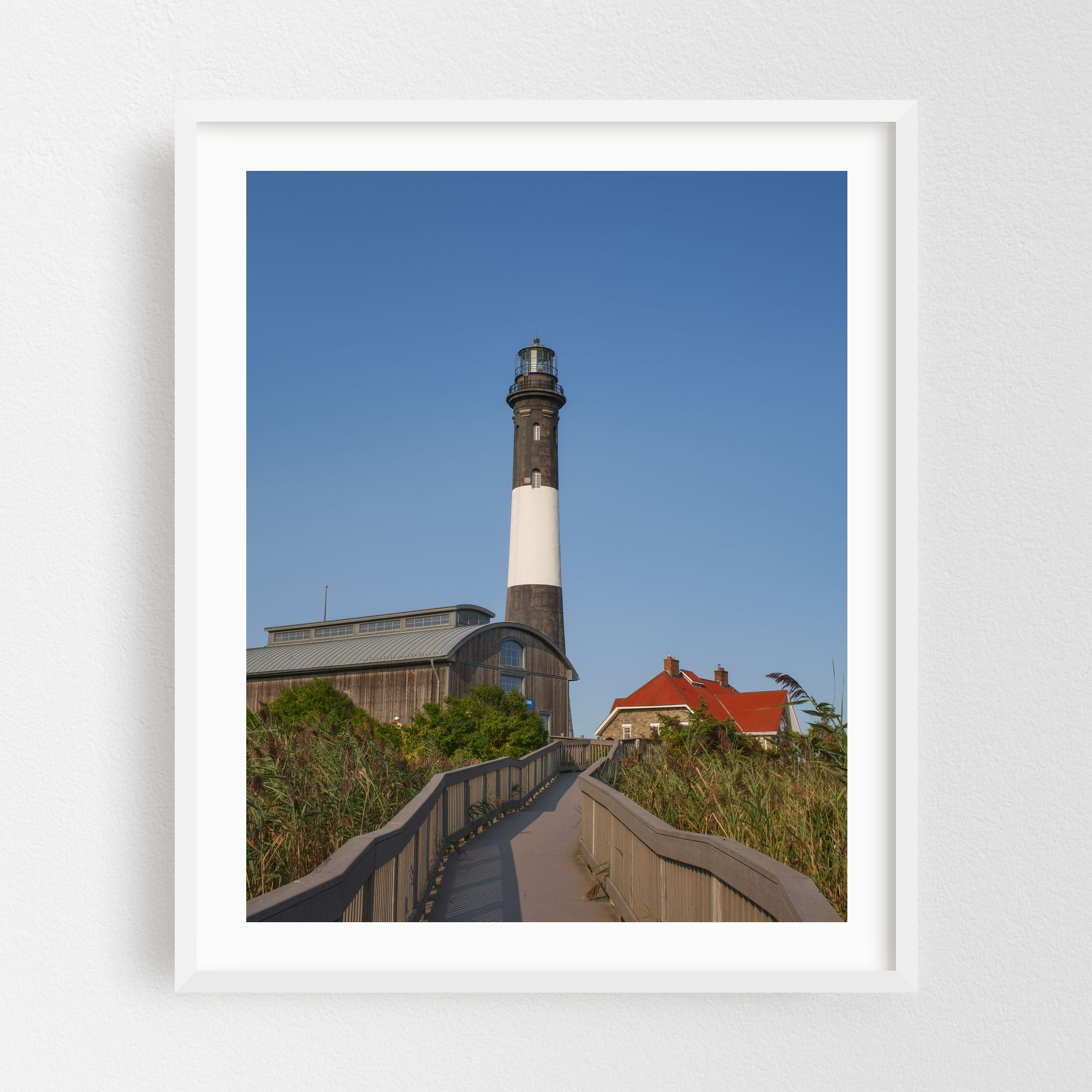 Lighthouse and Boardwalk 01 - Fire Island New York Photography ...