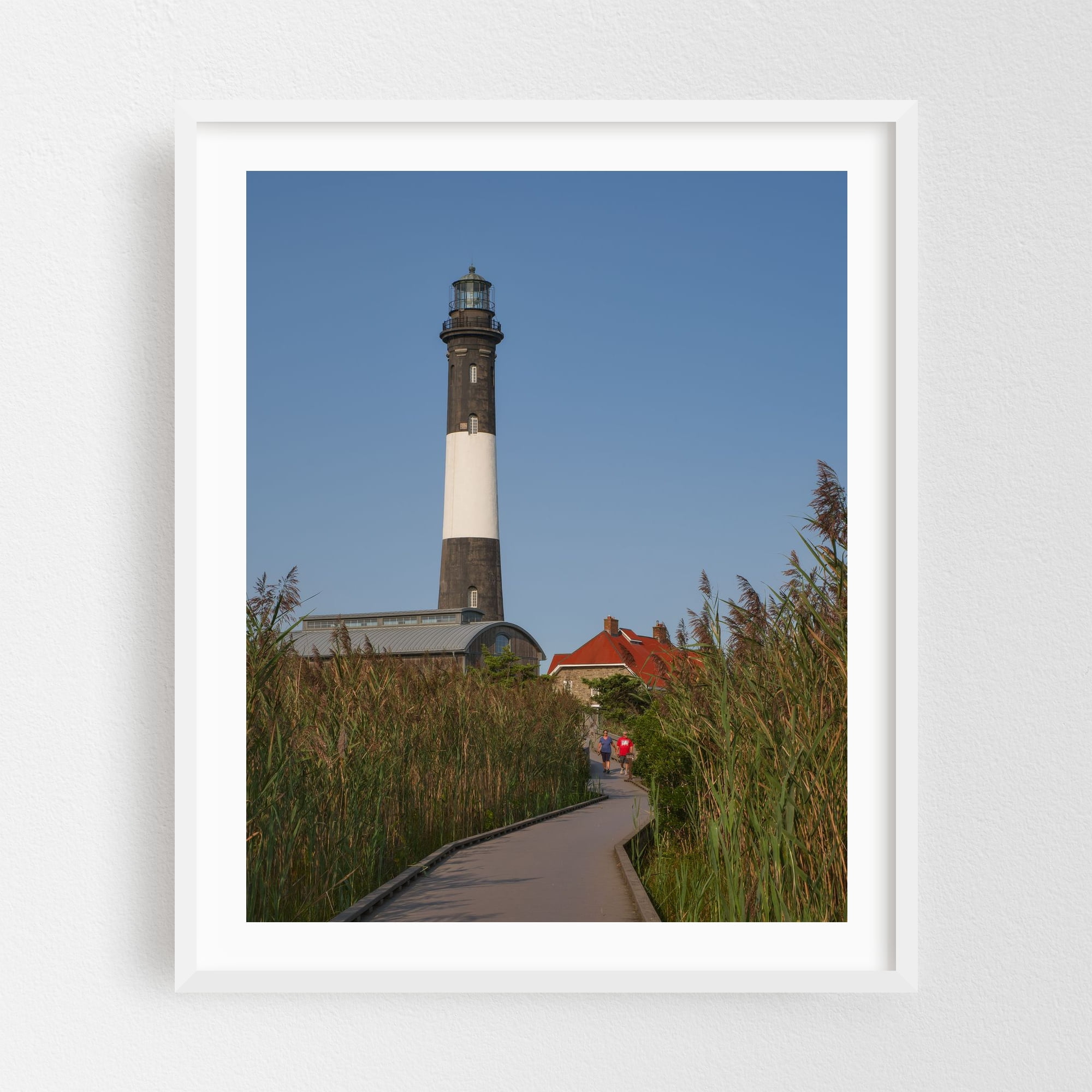 Lighthouse and Boardwalk 02 - Fire Island New York Photography ...