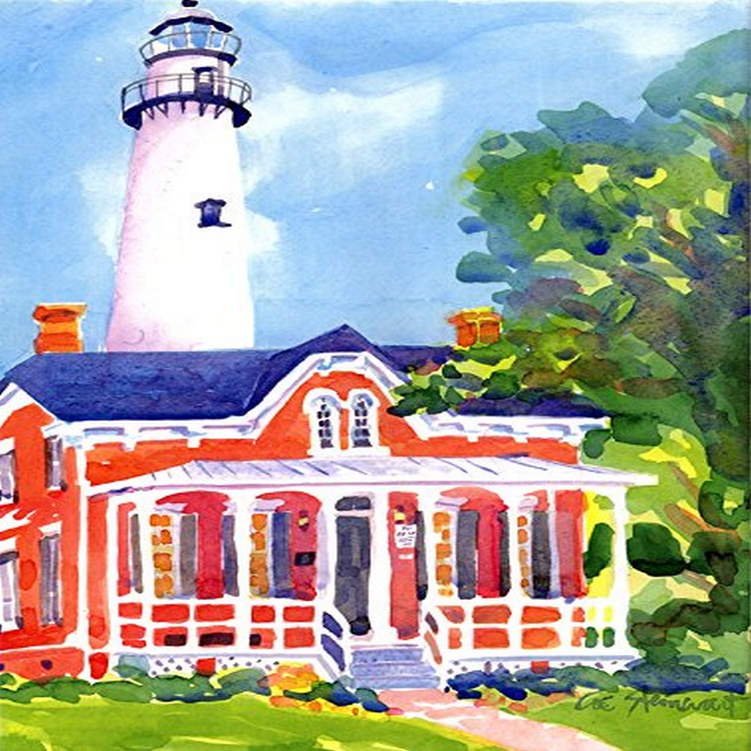 Lighthouse Flag Double-Sided - Walmart.com