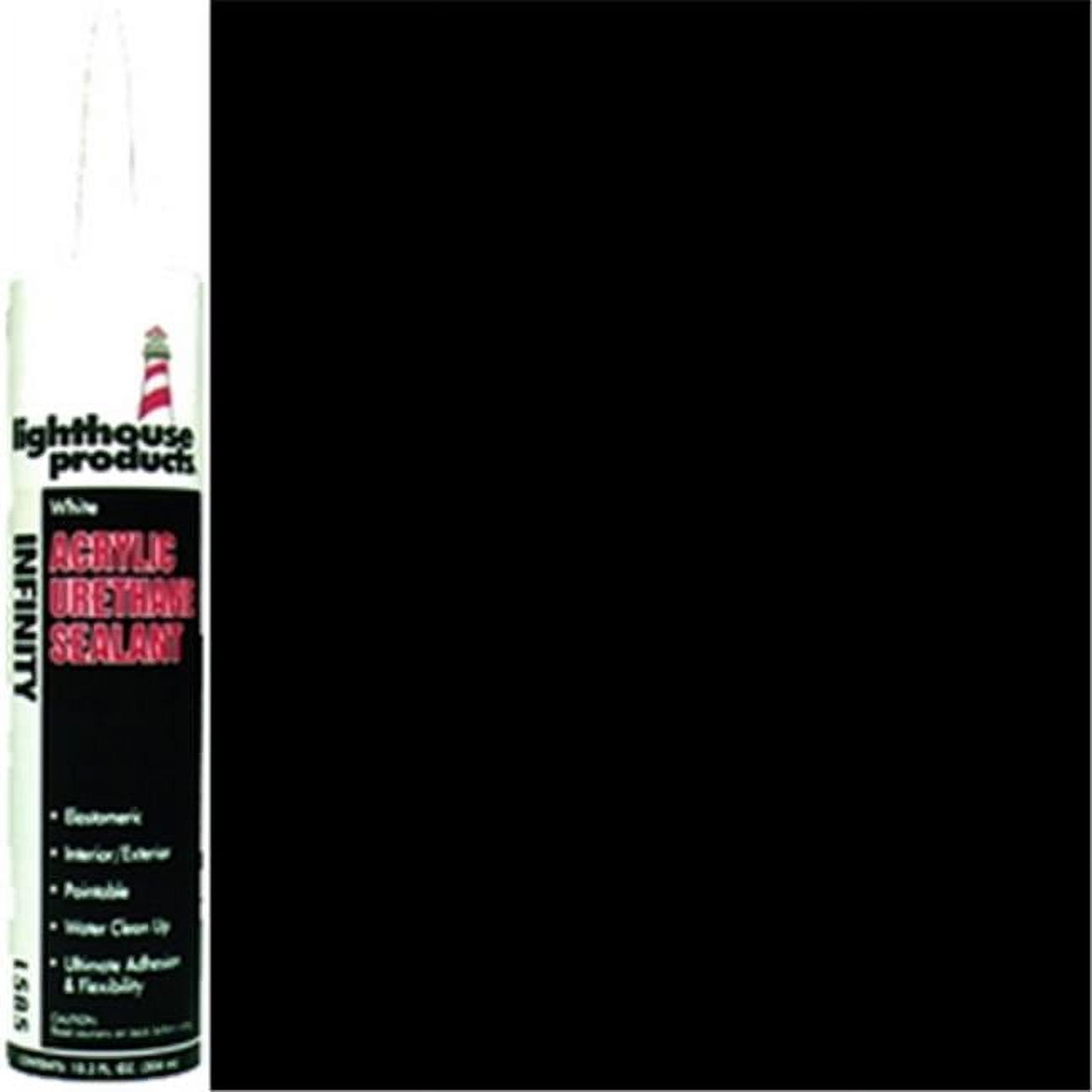 Lighthouse-Ge Plastics L585-1 10.3 oz. White Infinity Acrylic Urethane ...