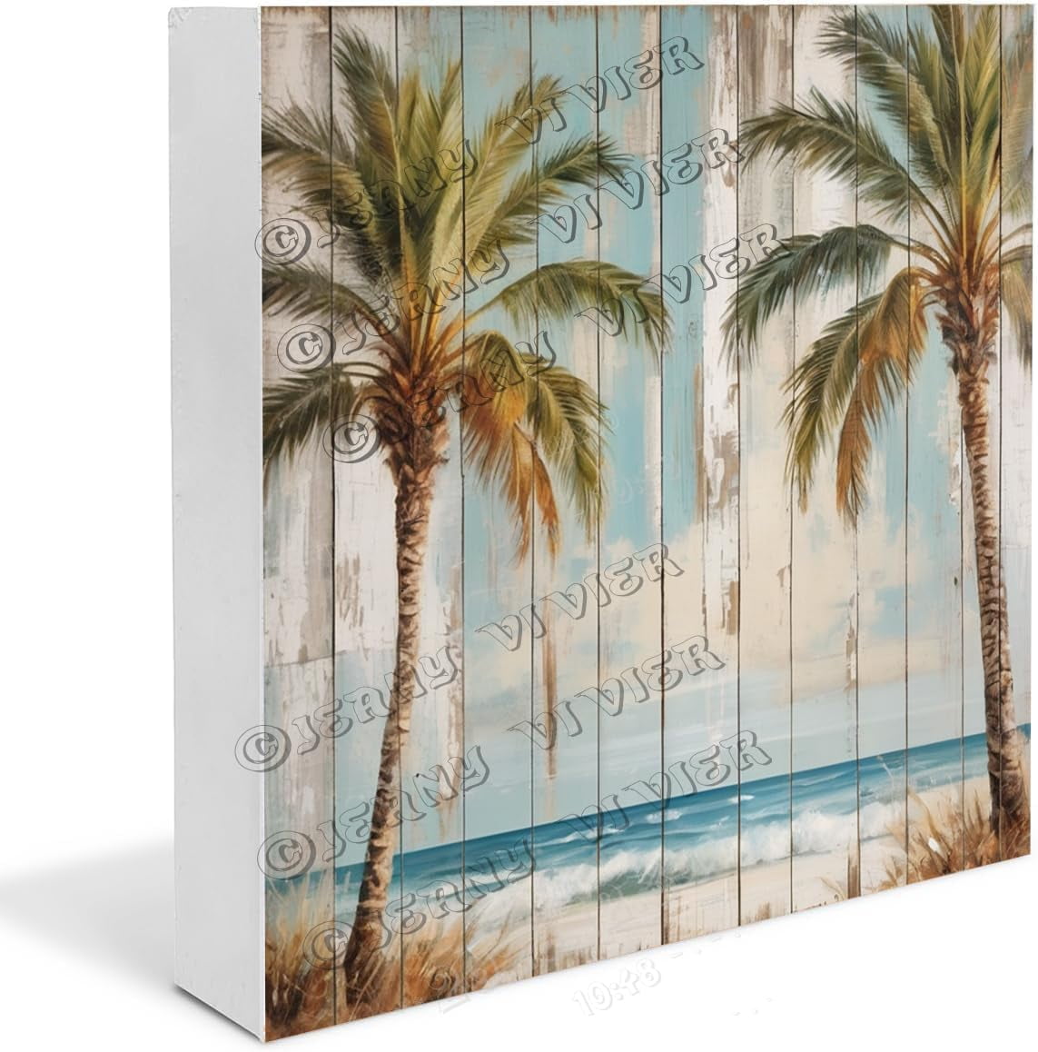 Lighthouse Ocean Bible Verse Wooden Box Sign Inspirational Quote Gifts ...