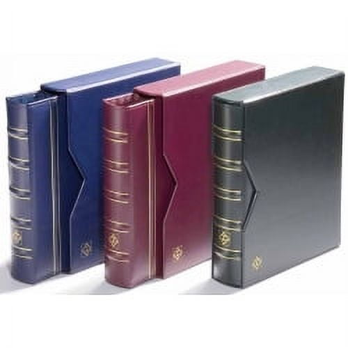 Lighthouse Optima Classic Binder and Slipcase - Burgundy - Walmart.com