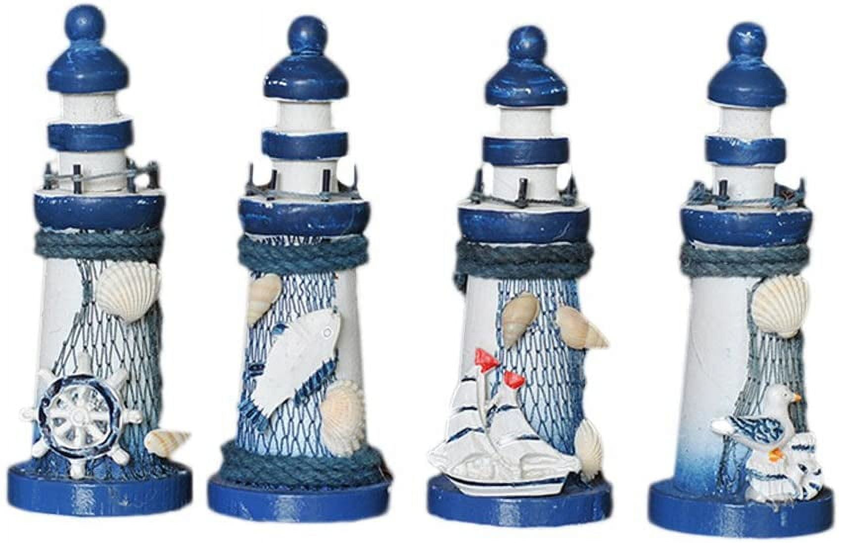Lighthouse Outdoor Lighthouse Light Garden Statue Decorative Landscape ...