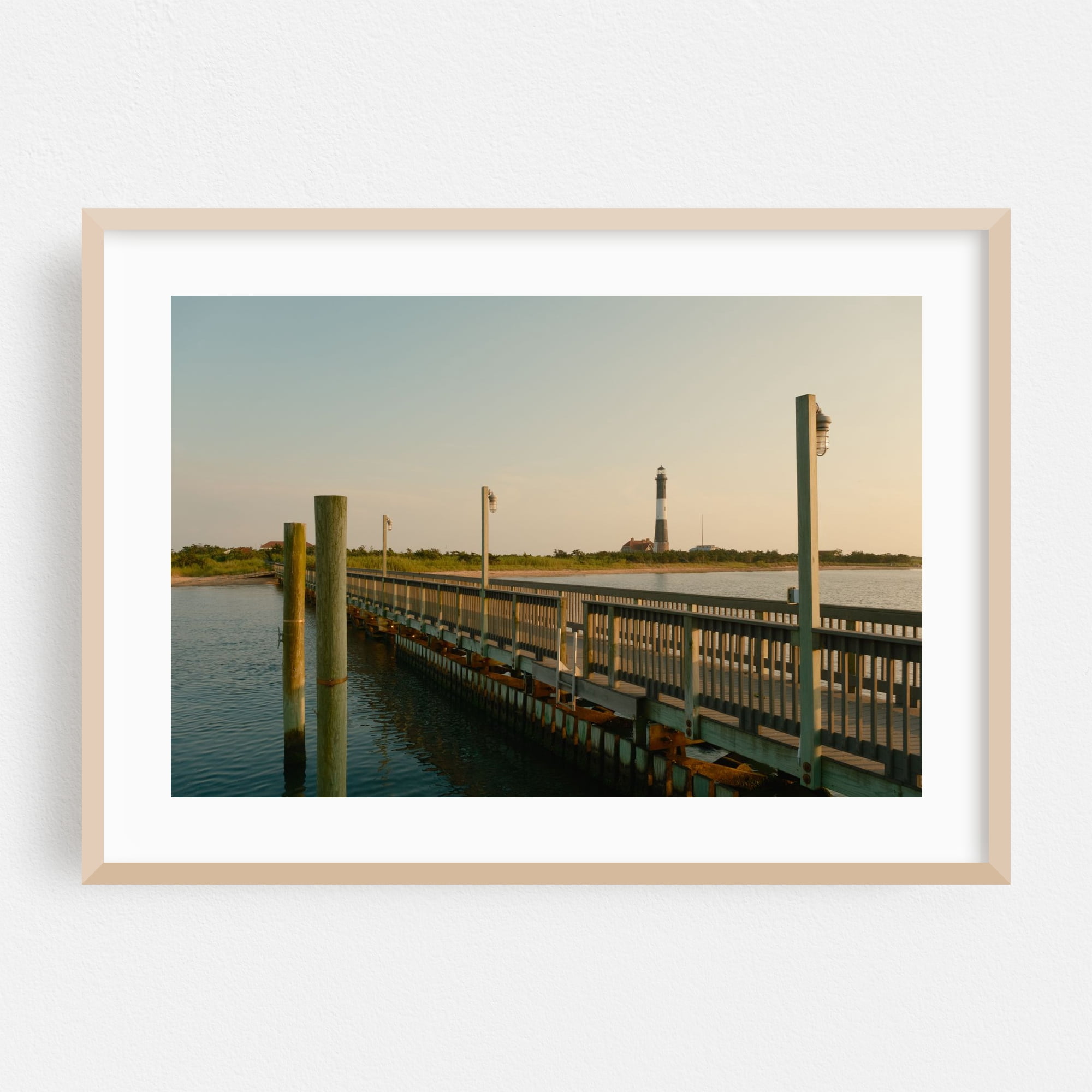 Lighthouse & Pier, Fire Island 01 - Fire Island New York Photography ...