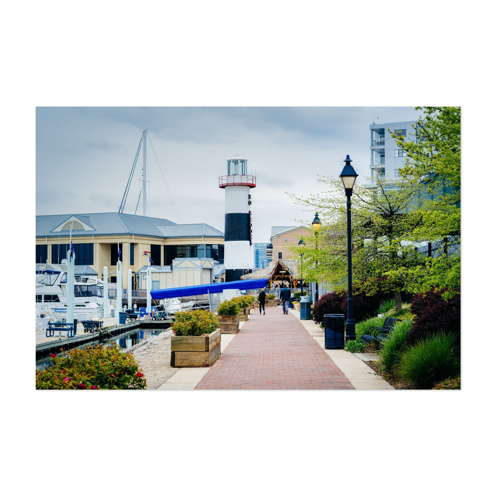 Lighthouse at the Promenade - Baltimore Maryland Photography Lighthouse ...