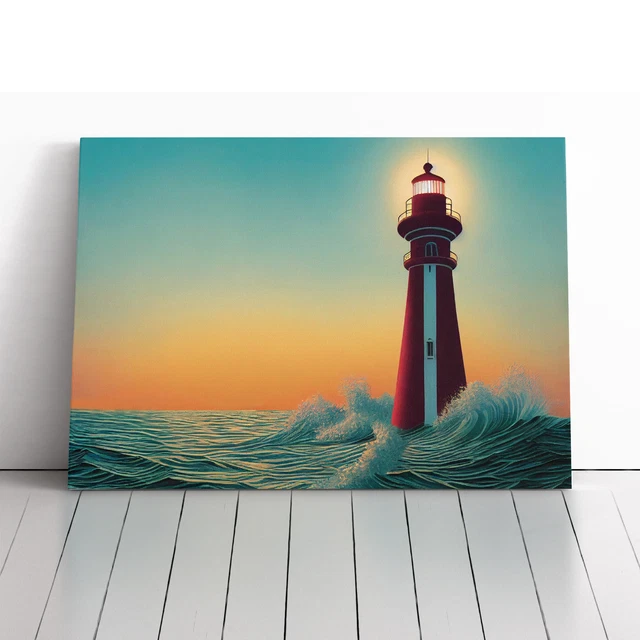 Lighthouse Seascape Vol.3 Wall Art Print Decor Living Room Art Home ...
