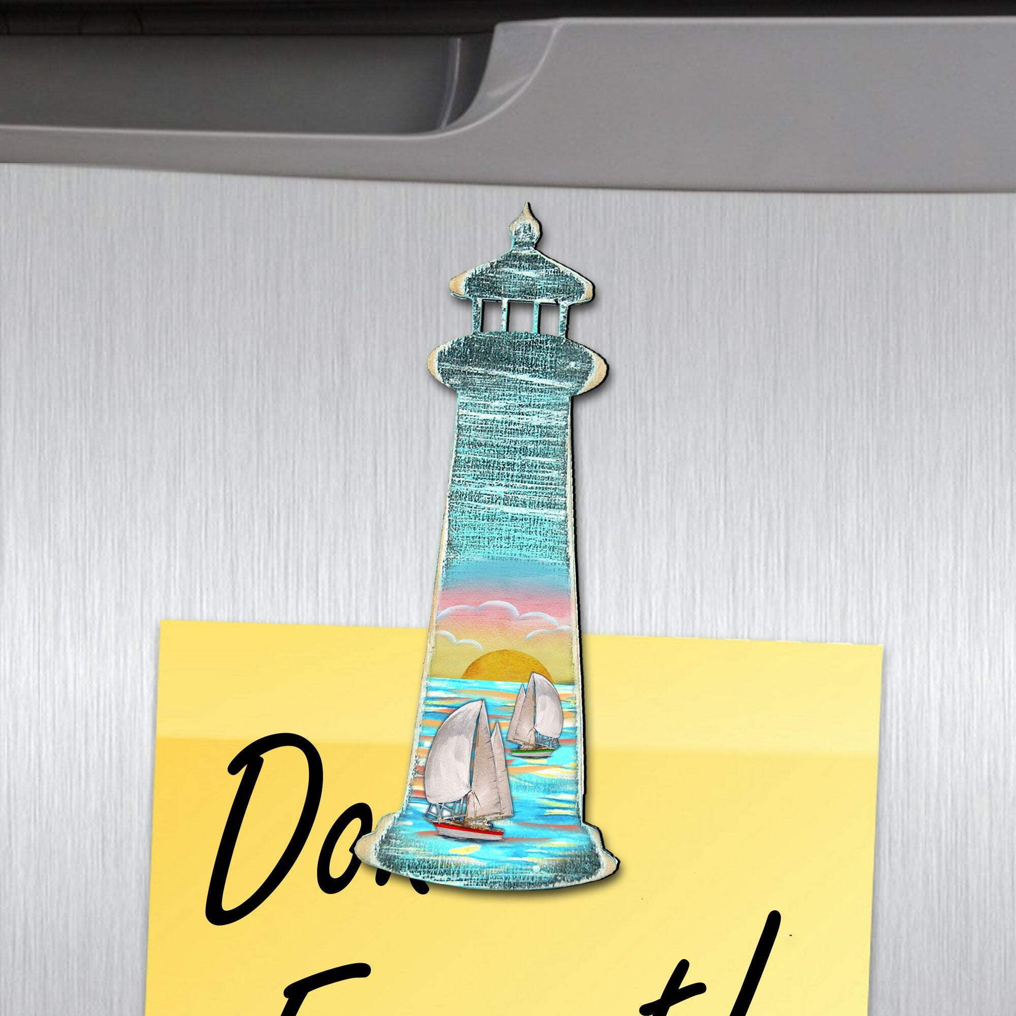 Lighthouse Shaped Refrigerator Magnets Set of 3 - Walmart.com