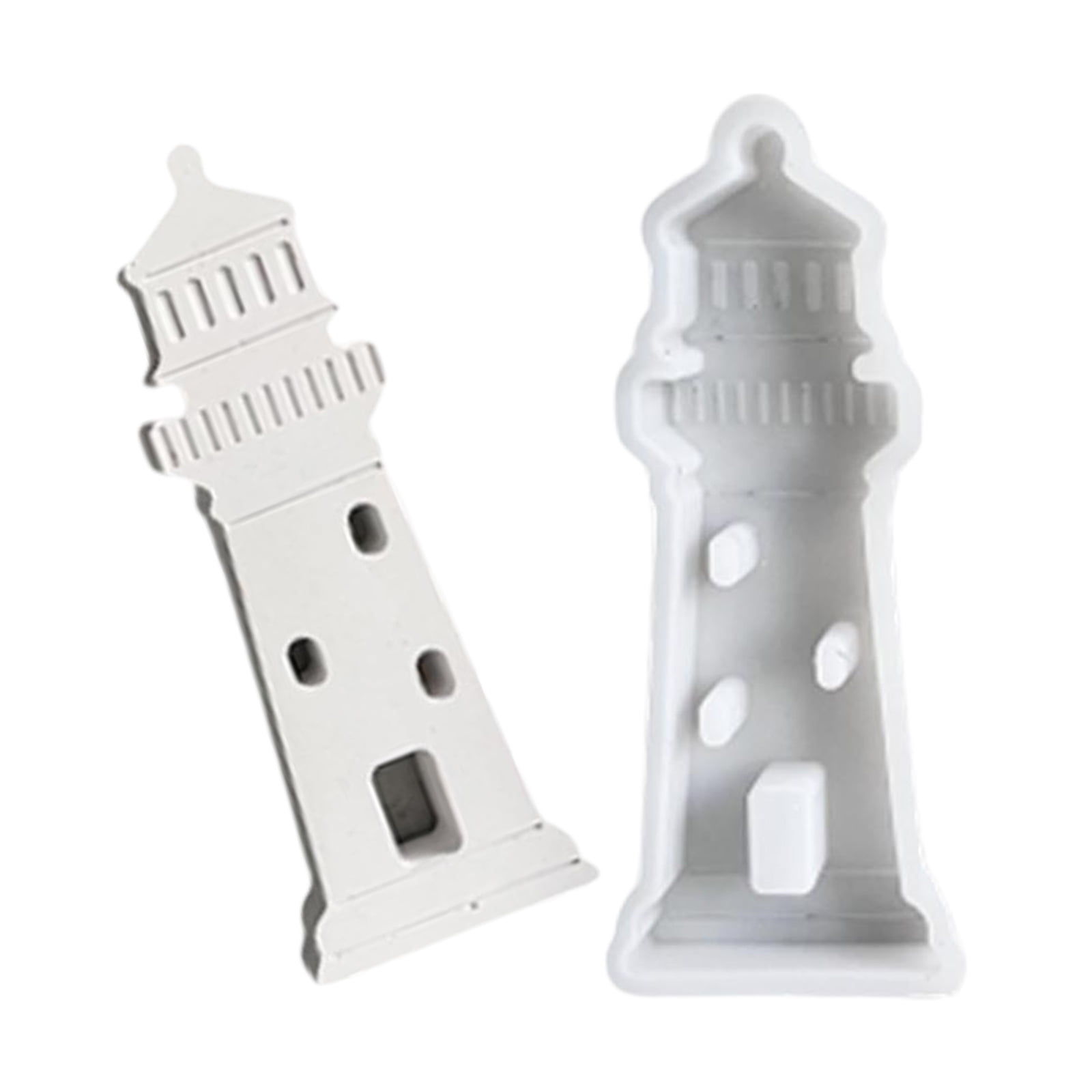 Lighthouse Silicones Mold Easy Demolding For Home Decors And Handmade ...