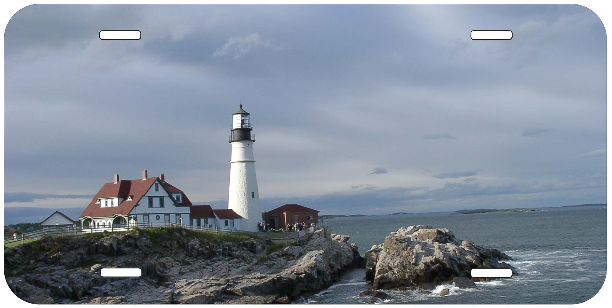 Lighthouse TAG08 Novelty Car Auto License Plate - Walmart Business Supplies