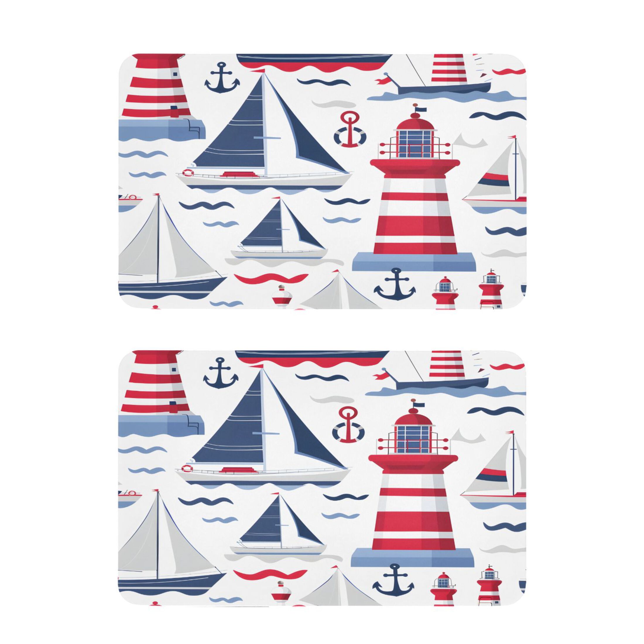 Lighthouse Wave Ship Strong Fridge Magnets Refrigerator Magnets Sticker ...