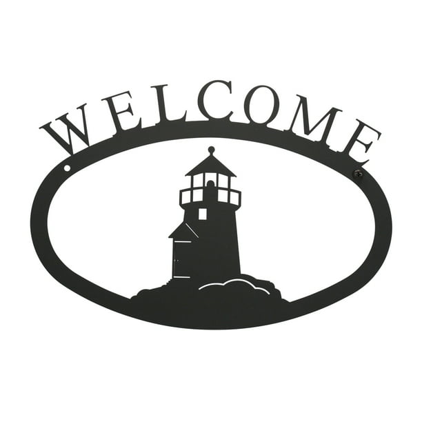 Lighthouse Welcome Sign Large - Walmart Business Supplies