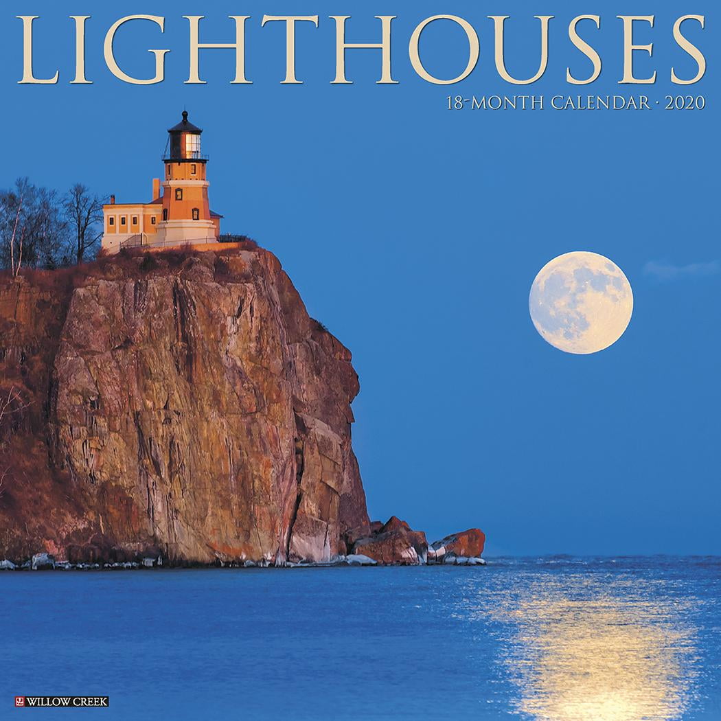 Lighthouses 2020 Wall Calendar (Other) - Walmart.com