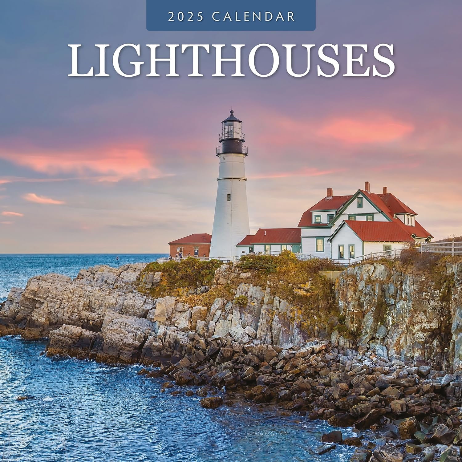 Red Robin 2025 Lighthouses Wall Calendar, Premium Paper, Hangable 12 ...