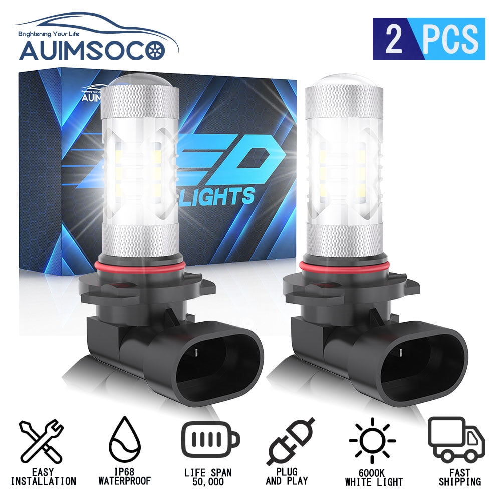Lighting 3600lm H10 9145 LED Fog Lights Bulbs Xtremely Super Bright ...