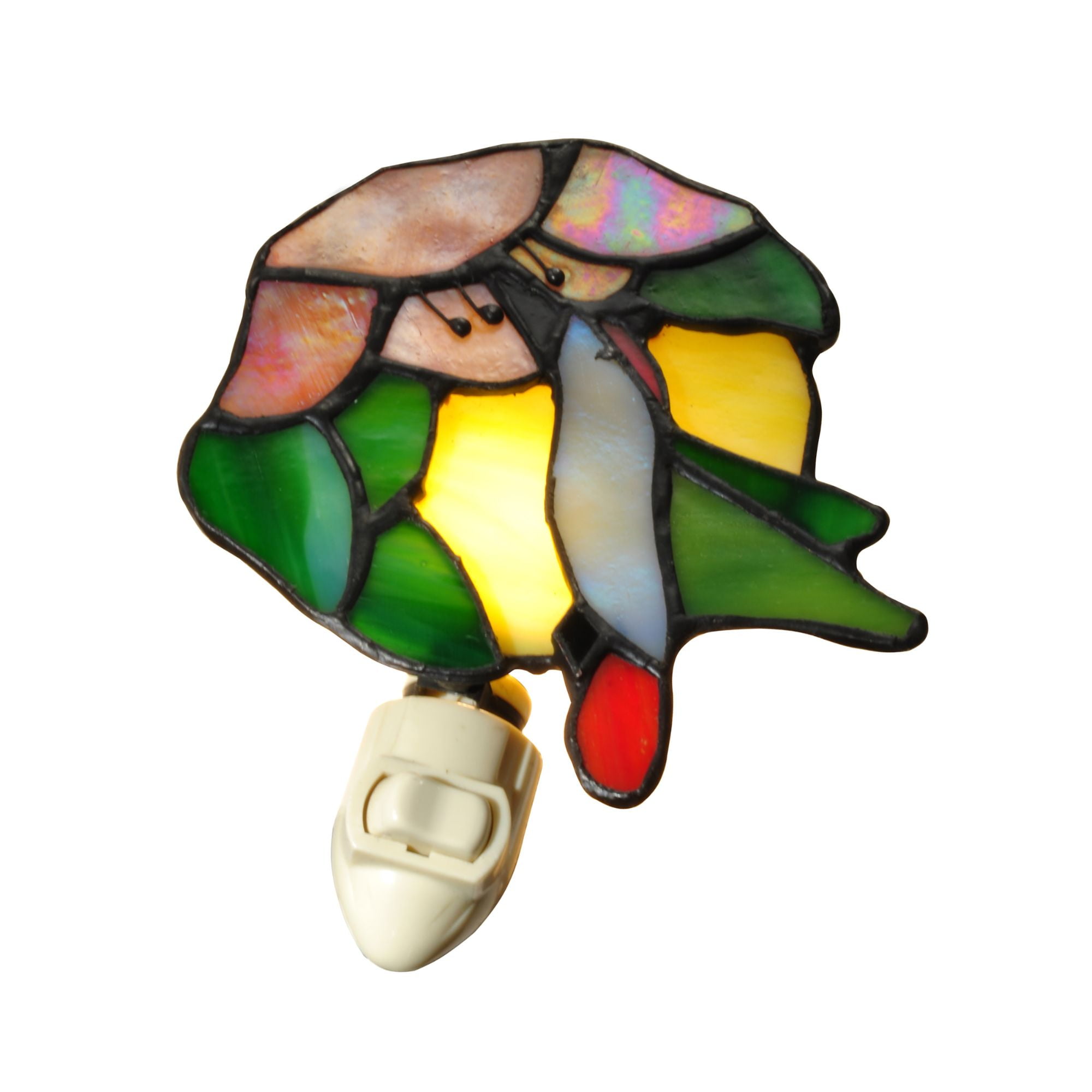 Springdale 4"H Hummingbird Tiffany Night Light - Walmart.com