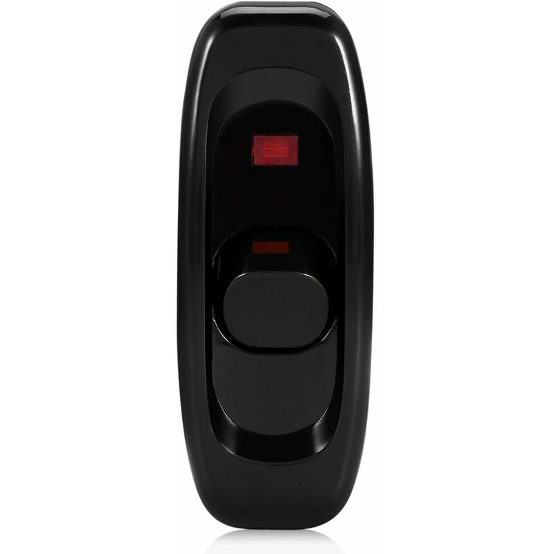 Lighting Compact Rocker Power Switch AC 250V 10A Inline On/Off Desk ...