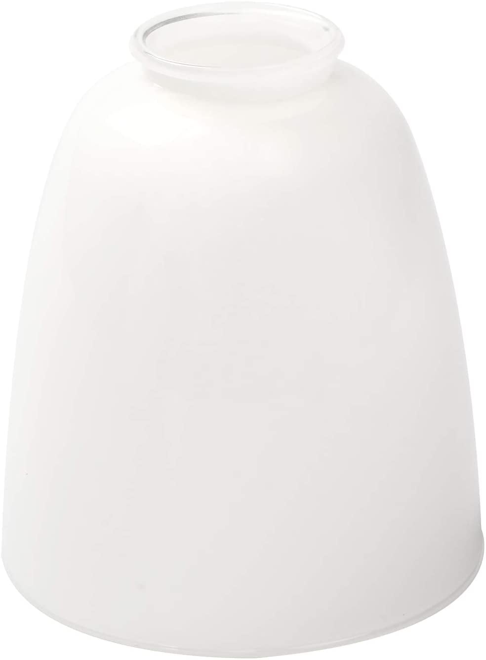 Lighting Fixture Replacement Oval Cone Milk Glass Shade - Walmart.com
