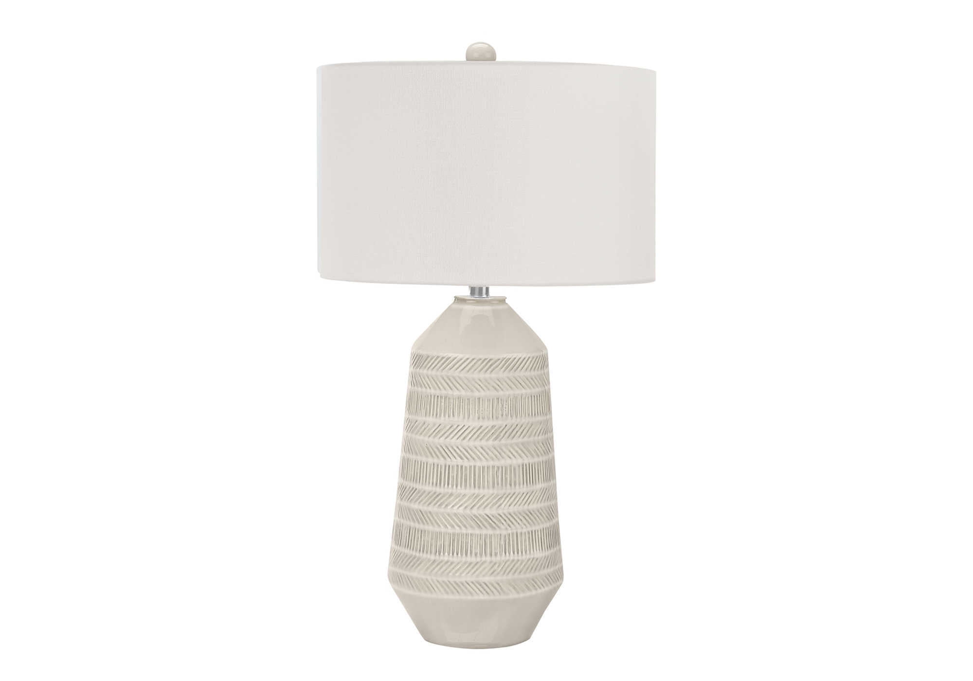 Lighting Fixtures Lighting, 33"h, Table Lamp, Ivory / Cream Shade ...