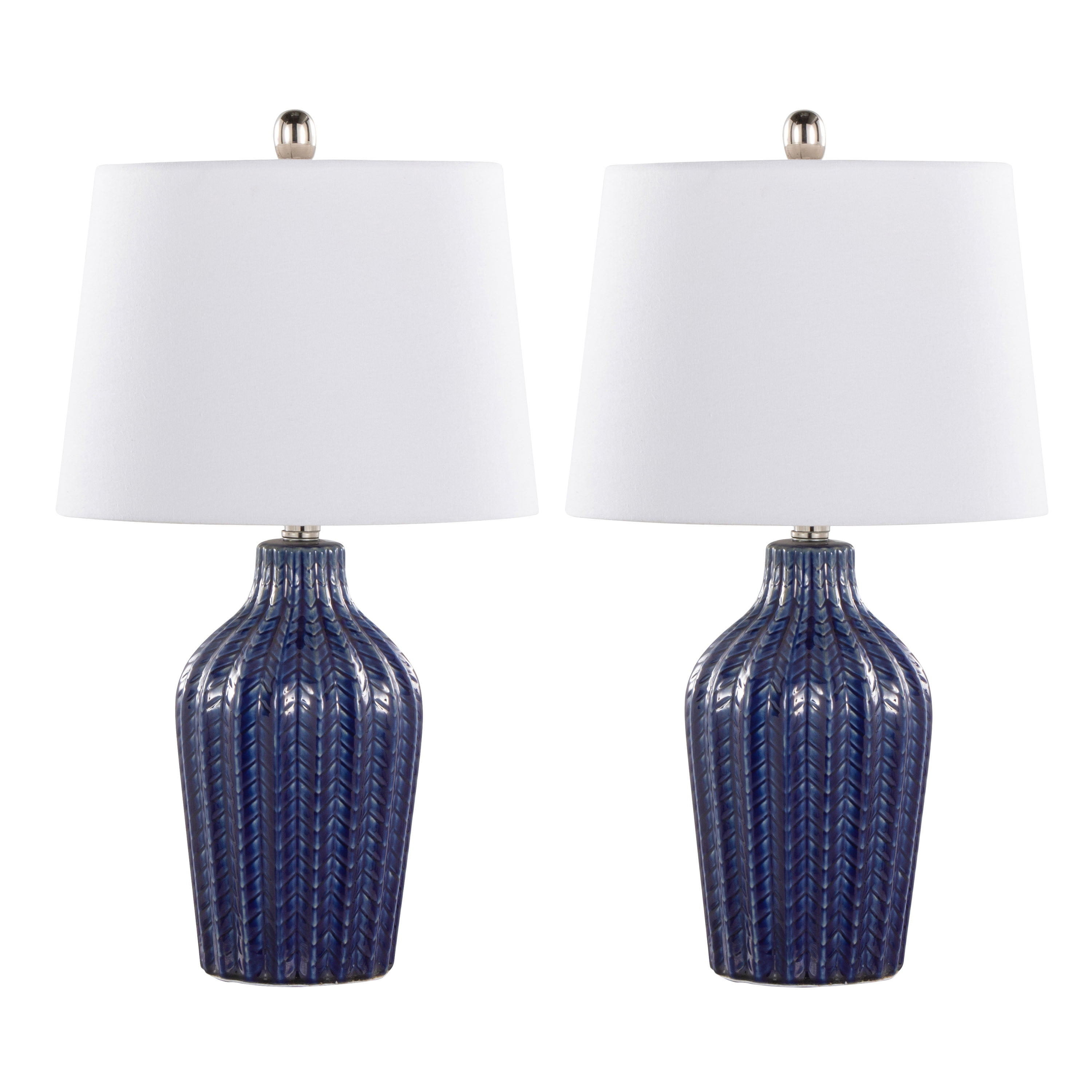 Lighting Fixtures Rockwell 23" Contemporary Ceramic Table Lamp in Dark ...