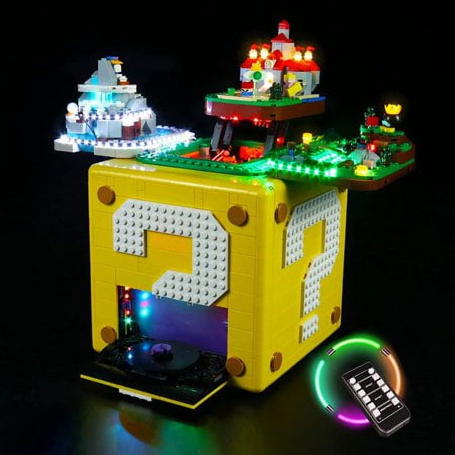 Walmart LED Lighting Kit for Legos Super Mario 64 Question Mark Block ...