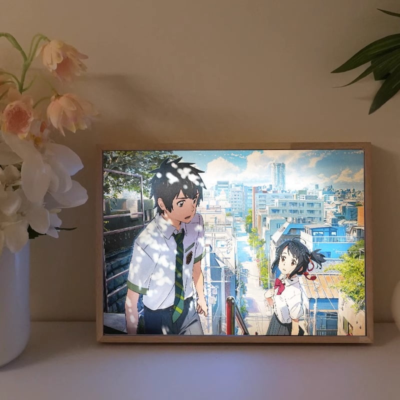 Lighting Painting Decoration Home Wall Décor Acrylic LED Glowing Light ...