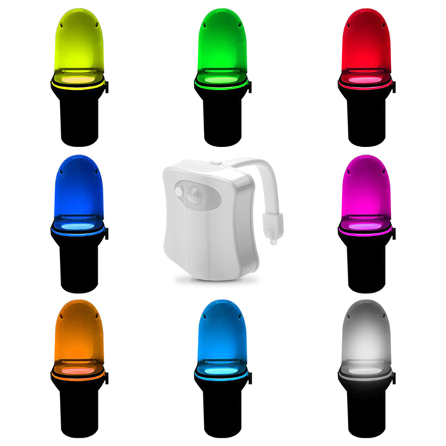 Lighting Toilet Light wc Led Night Light smart Human Motion Sensor ...