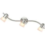 Pro Track Mini S-Wave 6-Head LED Ceiling Track Light Fixture Kit Spot ...