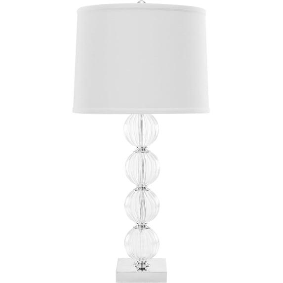 Lighting series modern crystal stacked spherical 30-inch bedroom living ...