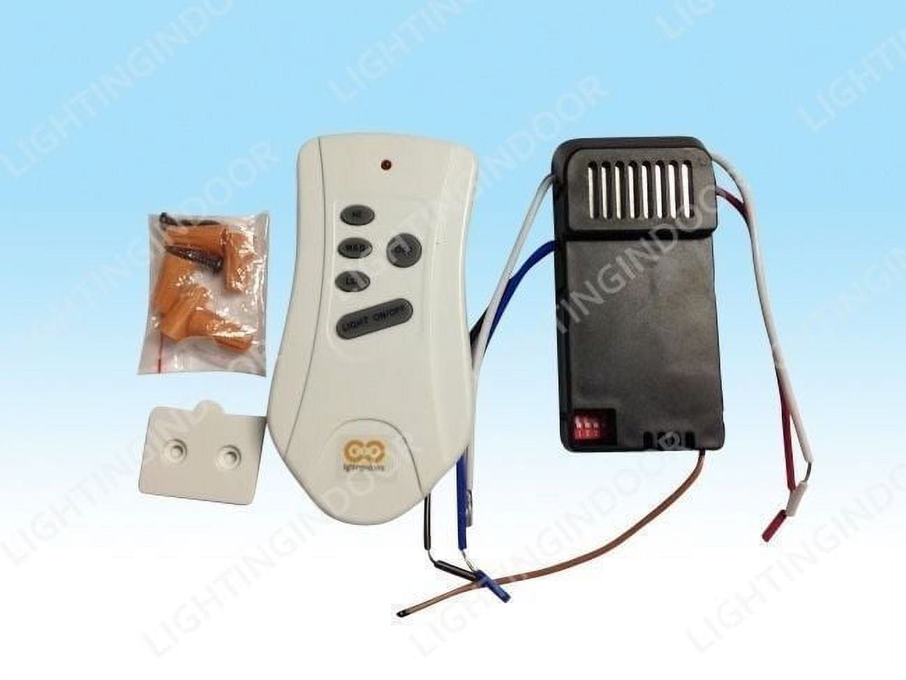 Lightingindoors Universal Ceiling Fan Remote Controller Kit for All ...