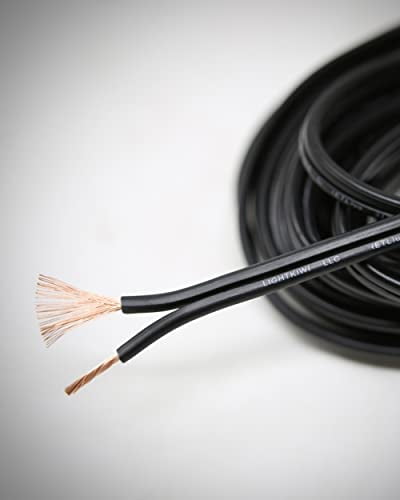 Lightkiwi 16/2 Low Voltage Landscape Wire - 500 Feet - Weatherproof ...