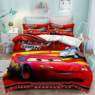 Disney Pixar Cars Racing Machine Multi-Color 5 Piece Twin Bed Set ...