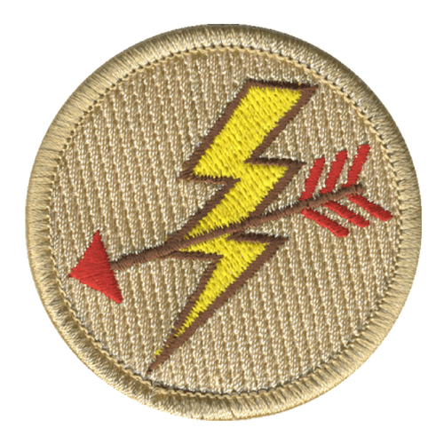 Lightning Arrow Patrol Patch (Sew-on) - ClassB - Walmart.com