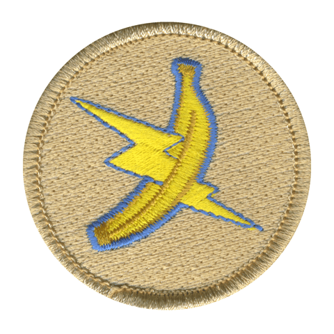 Lightning Banana Patrol Patch (Sew-on) - ClassB - Walmart.com
