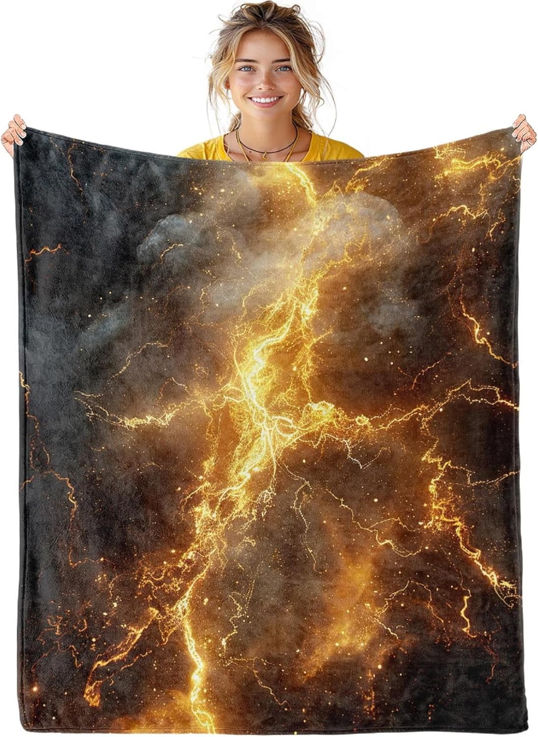 Lightning Bolt Blanket - Lightning Bolt Throw Blanket Lightning Bolt ...