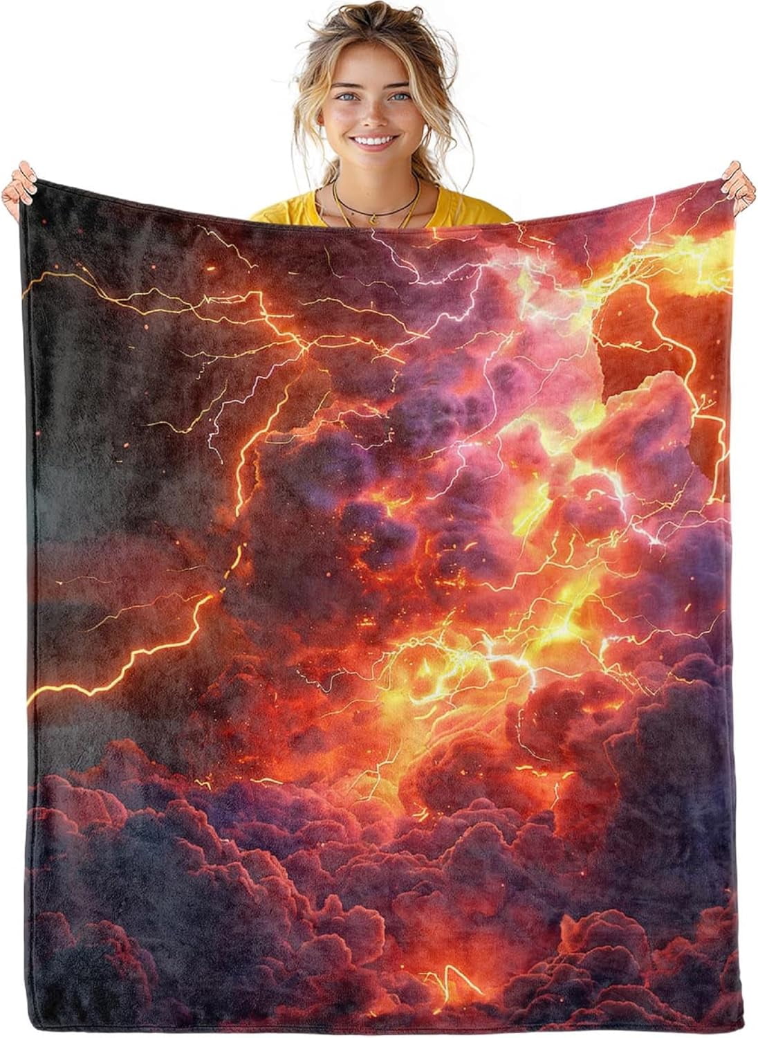 Lightning Bolt Blanket - Lightning Bolt Throw Blanket Lightning Bolt ...