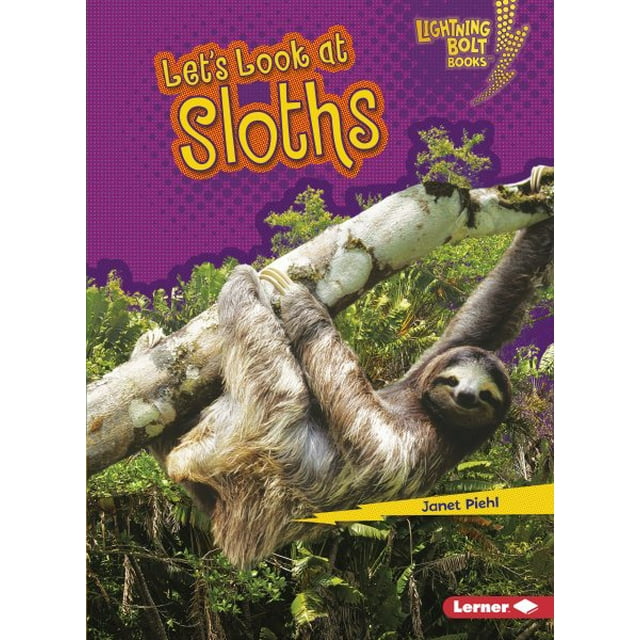 Lightning Bolt Books (R) -- Animal Close-Ups: Let's Look at Sloths ...