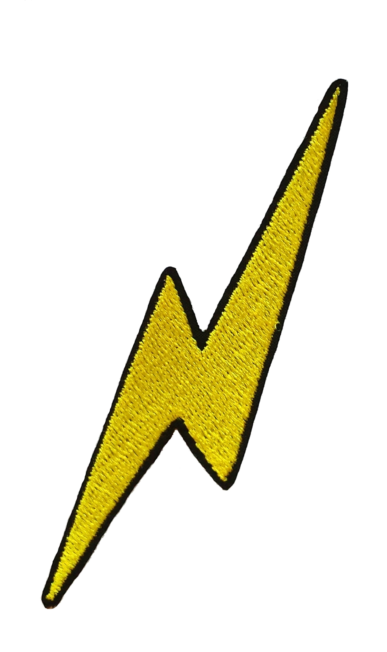 Lightning Bolt Sew/Iron On Patch 1PK - Walmart.com